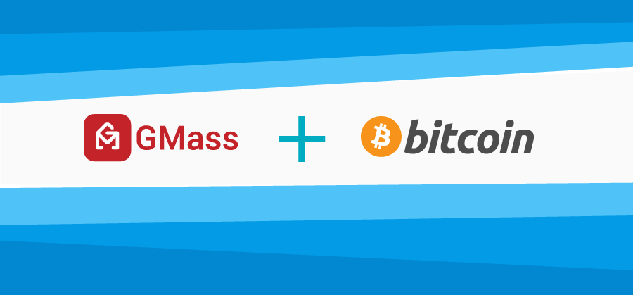 GMass now accepts Bitcoin
