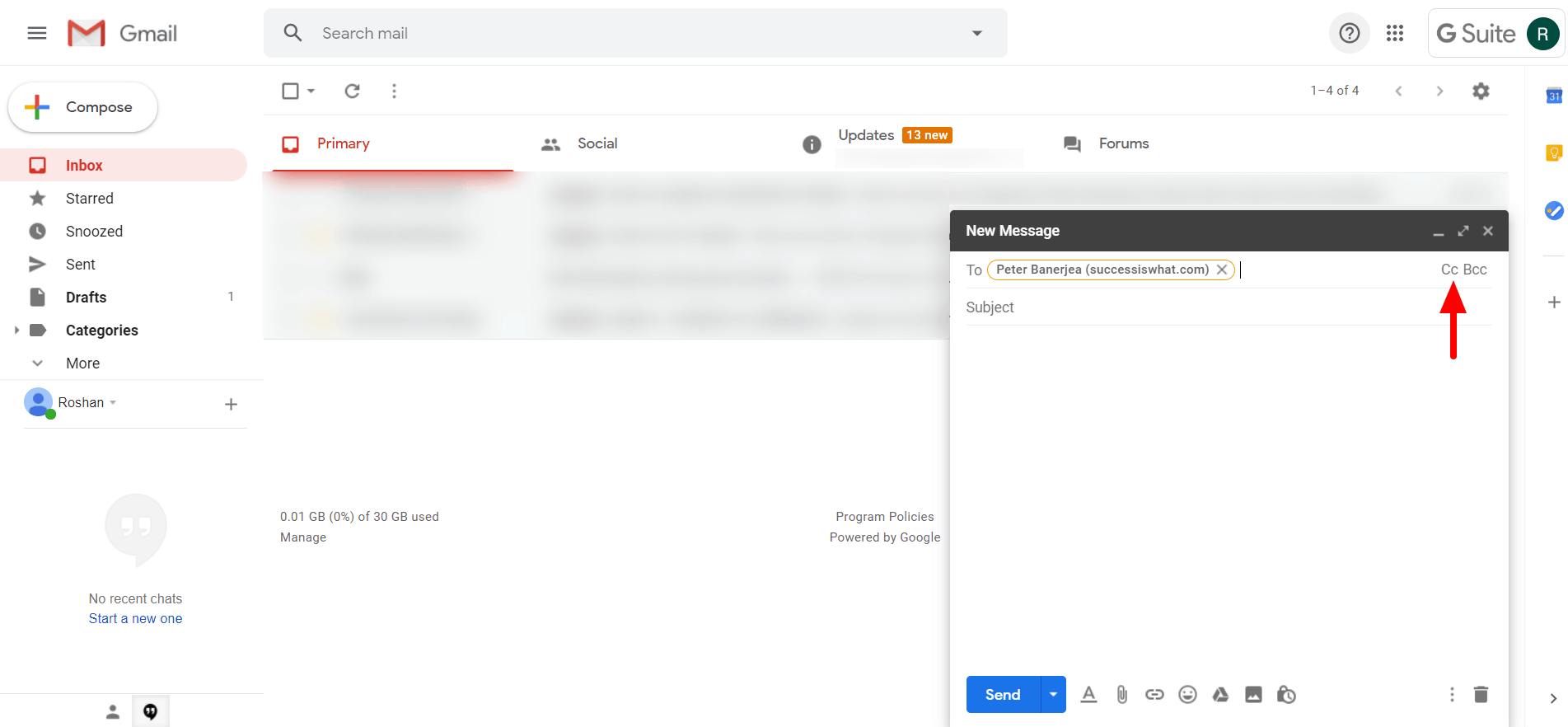 How To Use The CC And BCC Features In Gmail How To Use The CC And BCC Features In Gmail